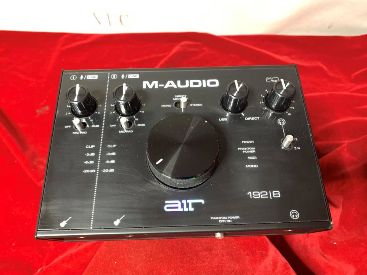 M-AUDIO AIR 192/8 USBオーディオ インターフェイス VLC(オーディオインターフェース)｜売買されたオークション情報 ...