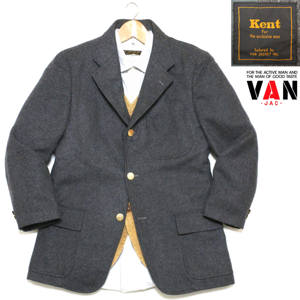 稀少 当時物 Kent VAN JAC ヴァンヂャケット 80's ビンテージ 上質 ウール 金ボタン テーラード ジャケット SCENE スタジャン アイビー(Mサイズ)｜売買された ...