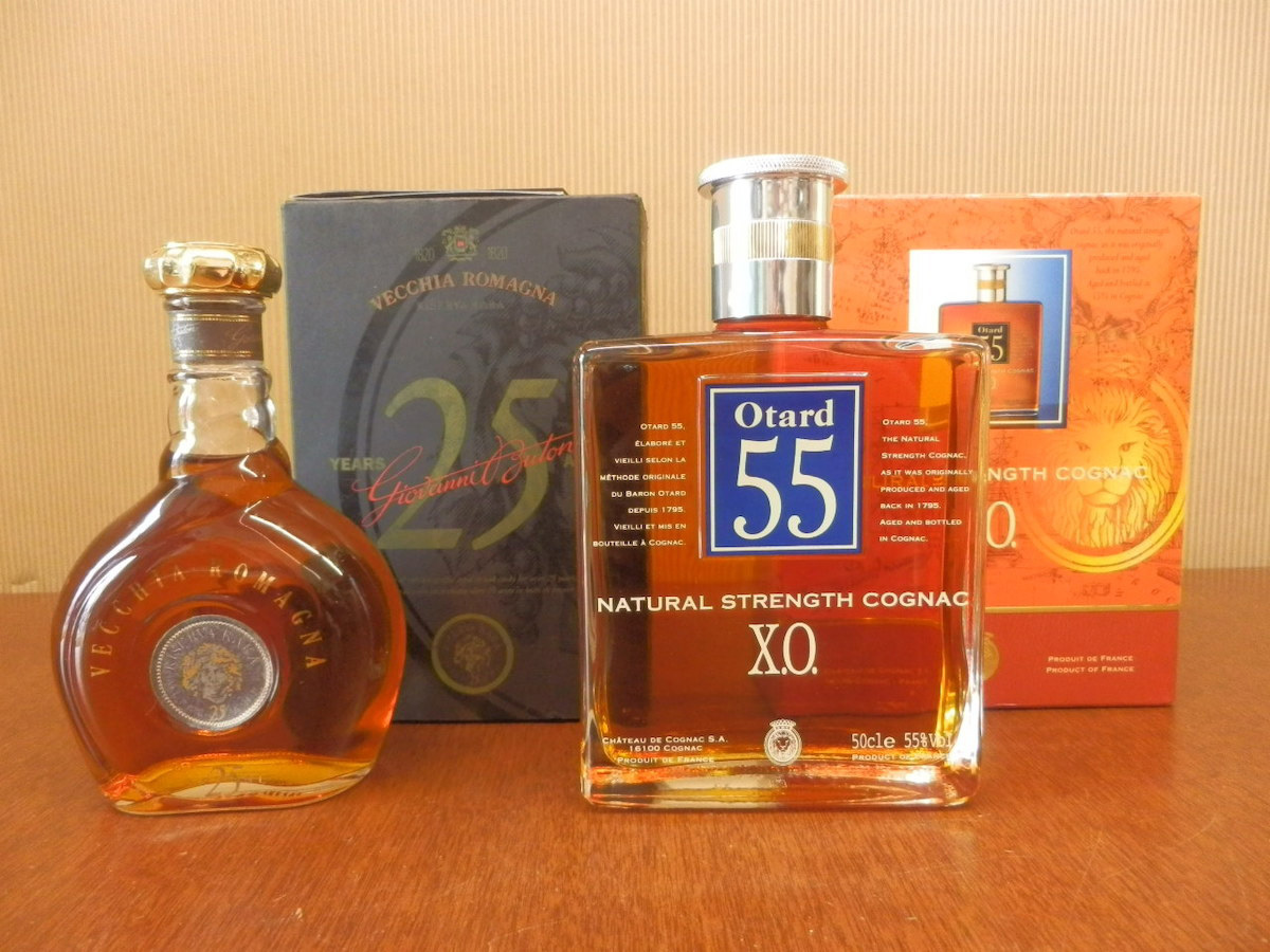 古酒 ブランデー 07 / VECCHIA ROMAGNA 25 250ml 40% COGNAC Otard 55 X.O. 500ml 55% まとめて2本set(ブランデー)｜売買された ...