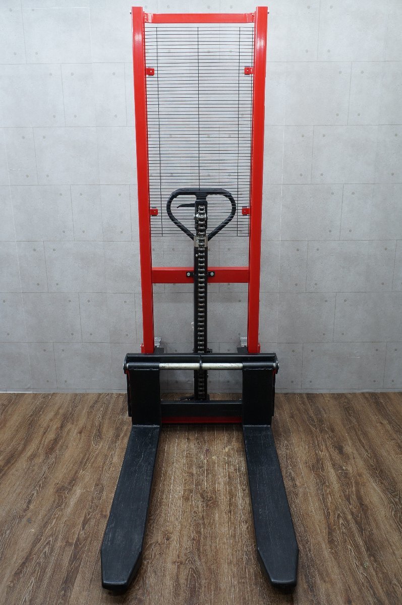 T853 Logisticar ロジスティッカー 油圧パワーリフト MANUAL STACKER ハンドフォークリフト リフター1 000kg ...