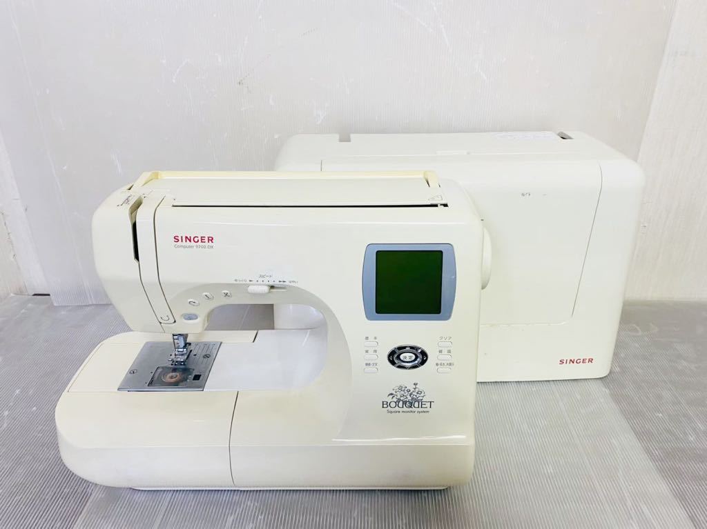 SINGER シンガー BOUQUET 9700DX コンピューターミシン み computer(本体)｜売買されたオークション情報 ...
