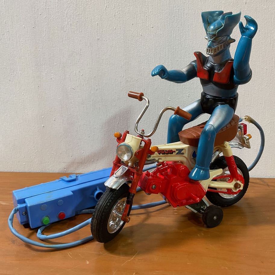 B04遠/ 当時物 マジンガーZ バイク 東映動画 ダイナミックプロ 日本製 シンセイ オートバイ ソフビ 昭和レトロ ブリキ 玩具 コレクション(マジンガーZ)｜売買されたオークション情報 ...