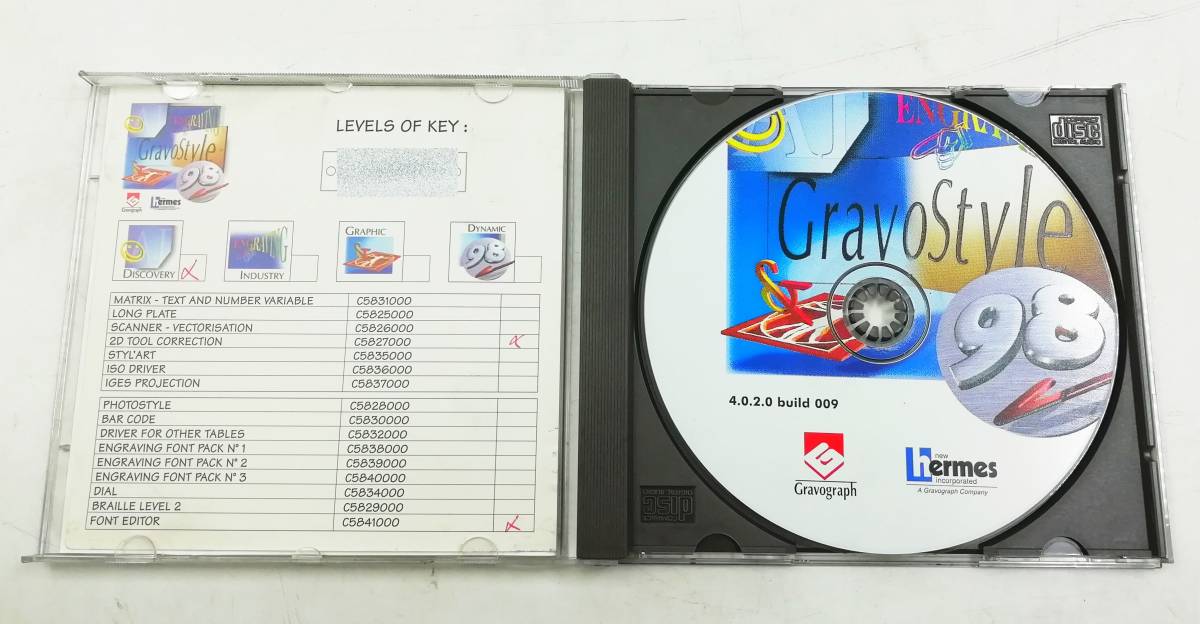Garavograph グラボグラフ IS400 /VEGA コンピュータ彫刻機 100V 50-60Hz GravoStyle’98 ...