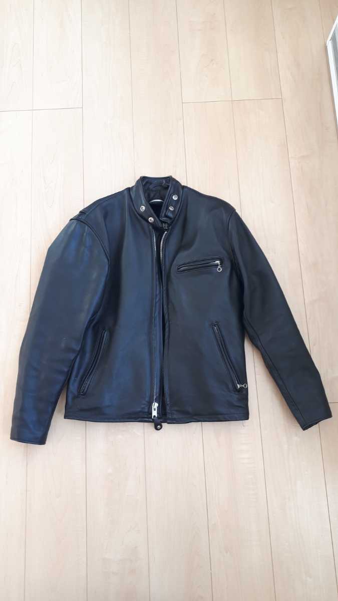 Schott 641 シングルライダース /レザージャケット ボア付 ショット / バンソン(ライダースジャケット)｜売買されたオークション情報、yahooの商品情報をアーカイブ公開 ...