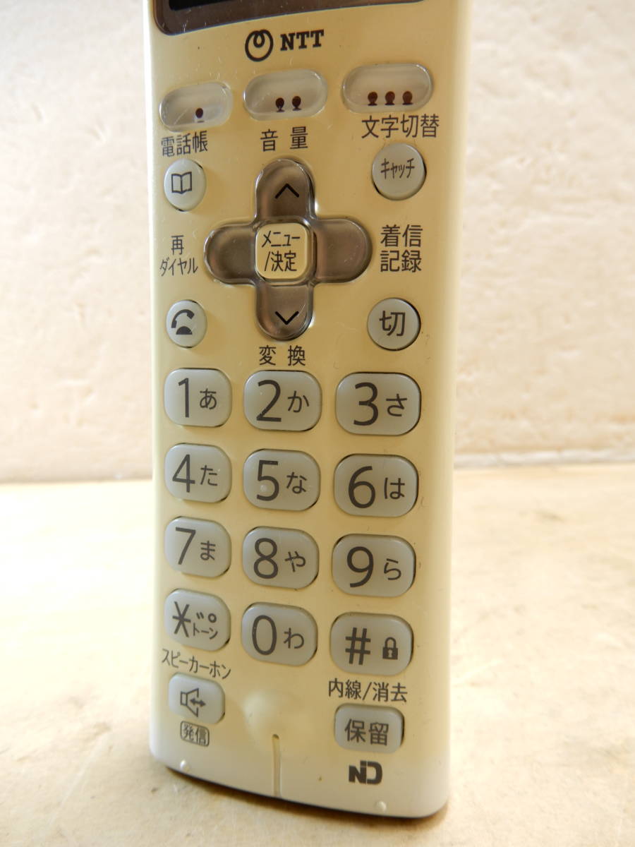 K2116 \1 NTT 家庭用 コードレスフォン 子機 2.4G TEL S3(電話機一般)｜売買されたオークション情報、yahooの商品 ...