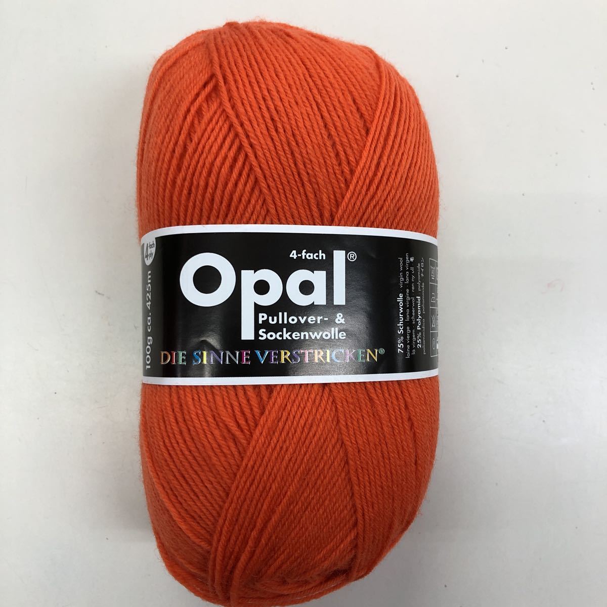 Opal UNI 単色 5181 Orange オパール オパール毛糸 ソックヤーン opal opal毛糸(毛糸)｜売買されたオークション情報、yahooの商品情報をアーカイブ公開 ...