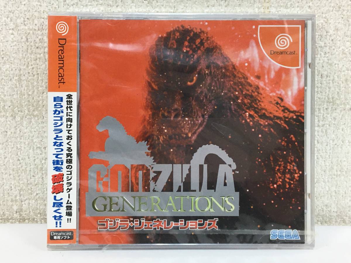 S473 DC ドリームキャスト ソフト GODZILLA GENERATIONS ゴジラ ジェネレーションズ(アクション)｜売買されたオークション情報、yahooの商品情報をアーカイブ公開 ...