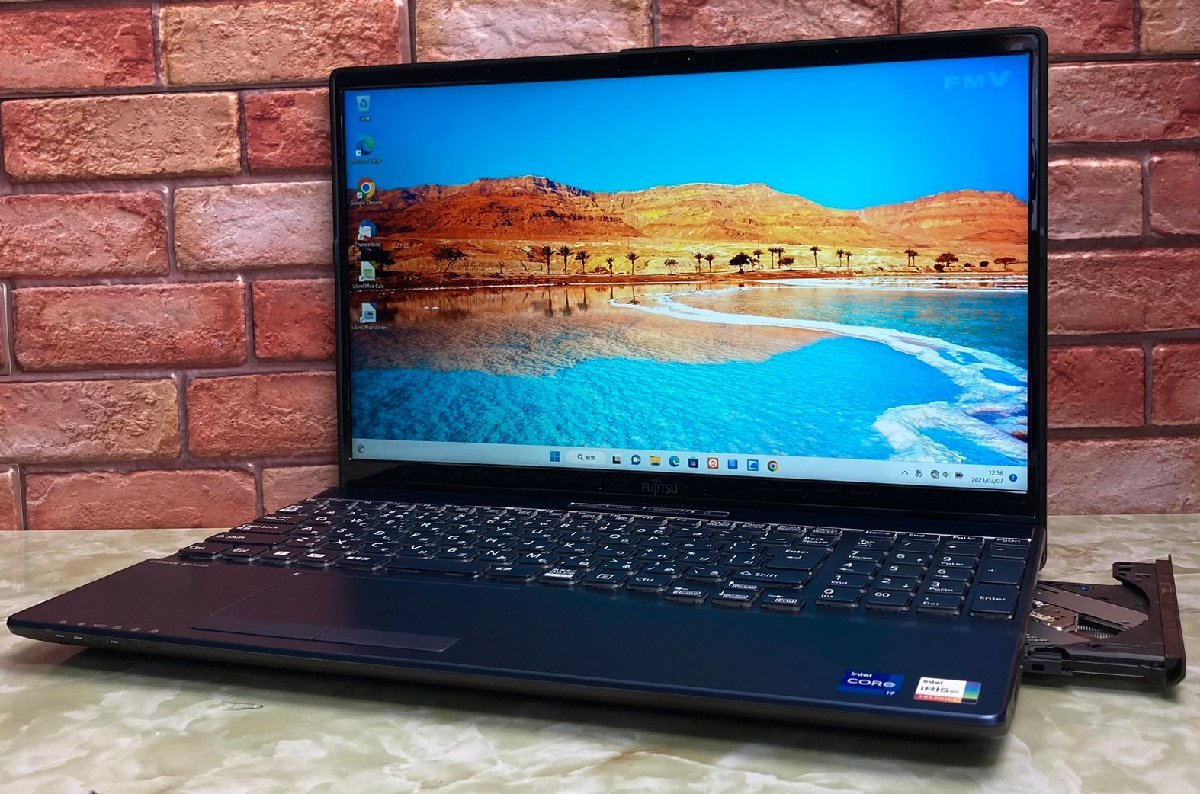 1円 富士通 LIFEBOOK AH WA3/F3 / 第11世代 Core i7 1195G7 2.90GHz / メモリ16GB ...