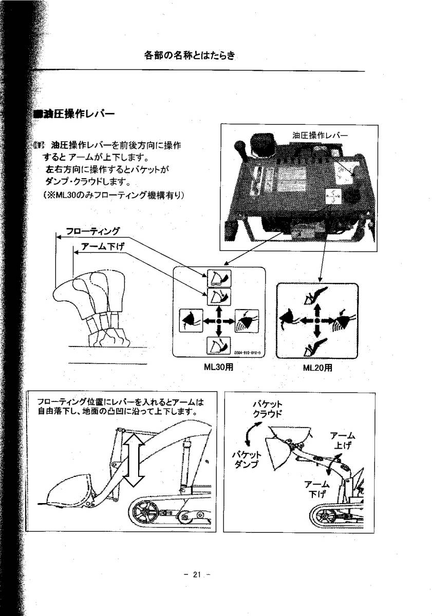 日立 HITACHI ティエラ ML30 ML20 取説純正品 写し(除雪機)｜売買されたオークション情報、yahooの商品情報をアーカイブ ...