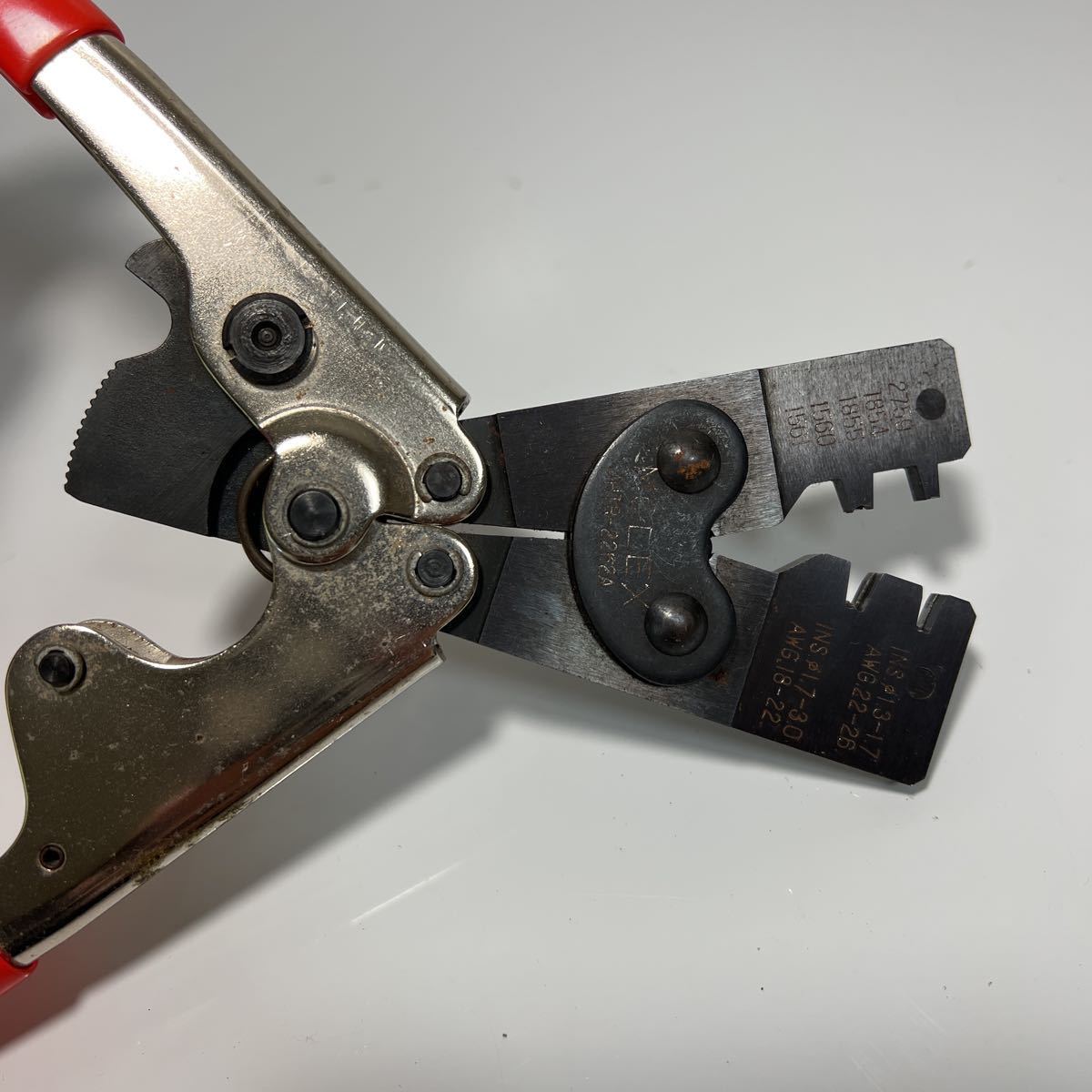 molex モレックス 手動圧着工具 JHTR2262A ミニチュアクリンプターミナル 裸圧着端子 圧着ペンチ 圧着工具(圧着工具、ハンド ...