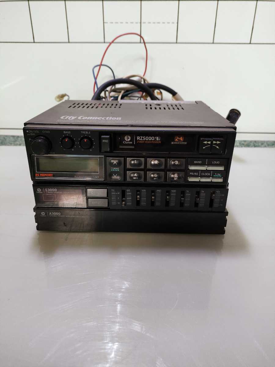 現状 即発送 Clarion クラリオン カセットデッキ RZ5000 A3000.E3000お付き(テープデッキ)｜売買されたオークション ...