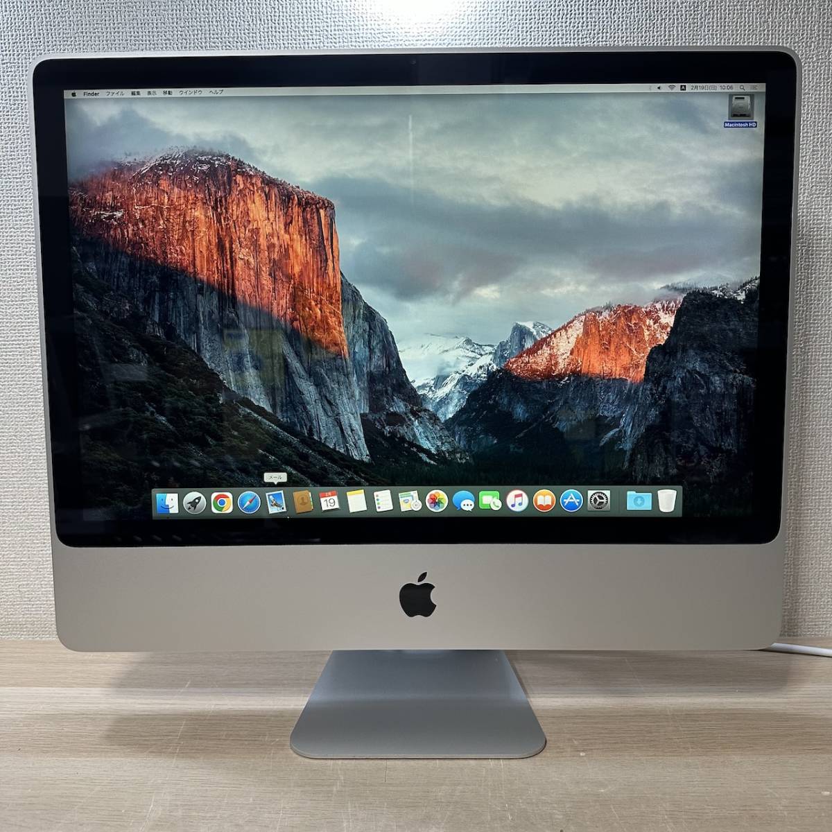 iMac A1225 24-inch Early 2009 OS X EI Capitan 10.11.6 Intel Core2 Duo 2 ...