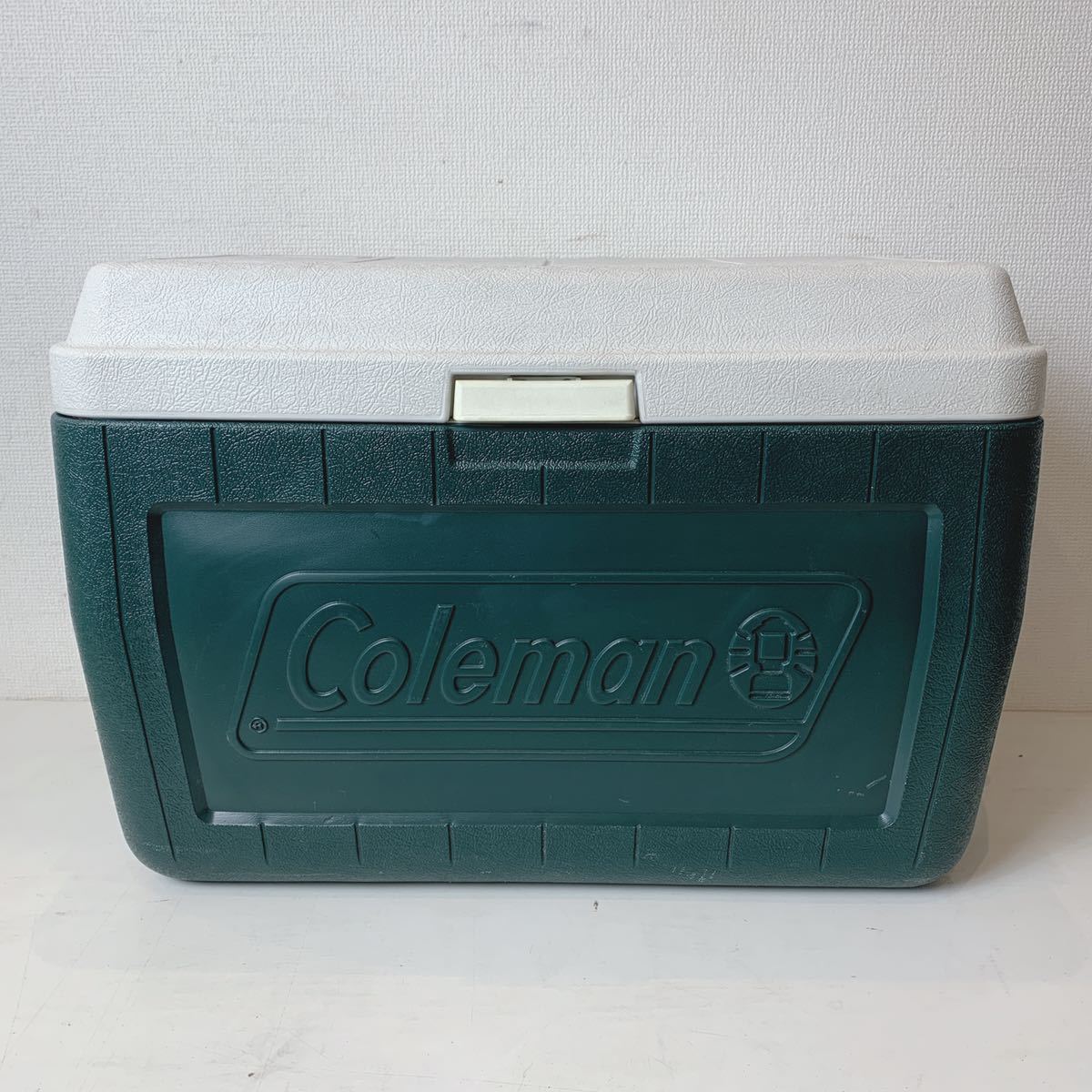 518 Coleman コールマン クーラーボックス 5248 5247 ダークグリーン U.S.A PolyLite 48 キャンプ用品 ...