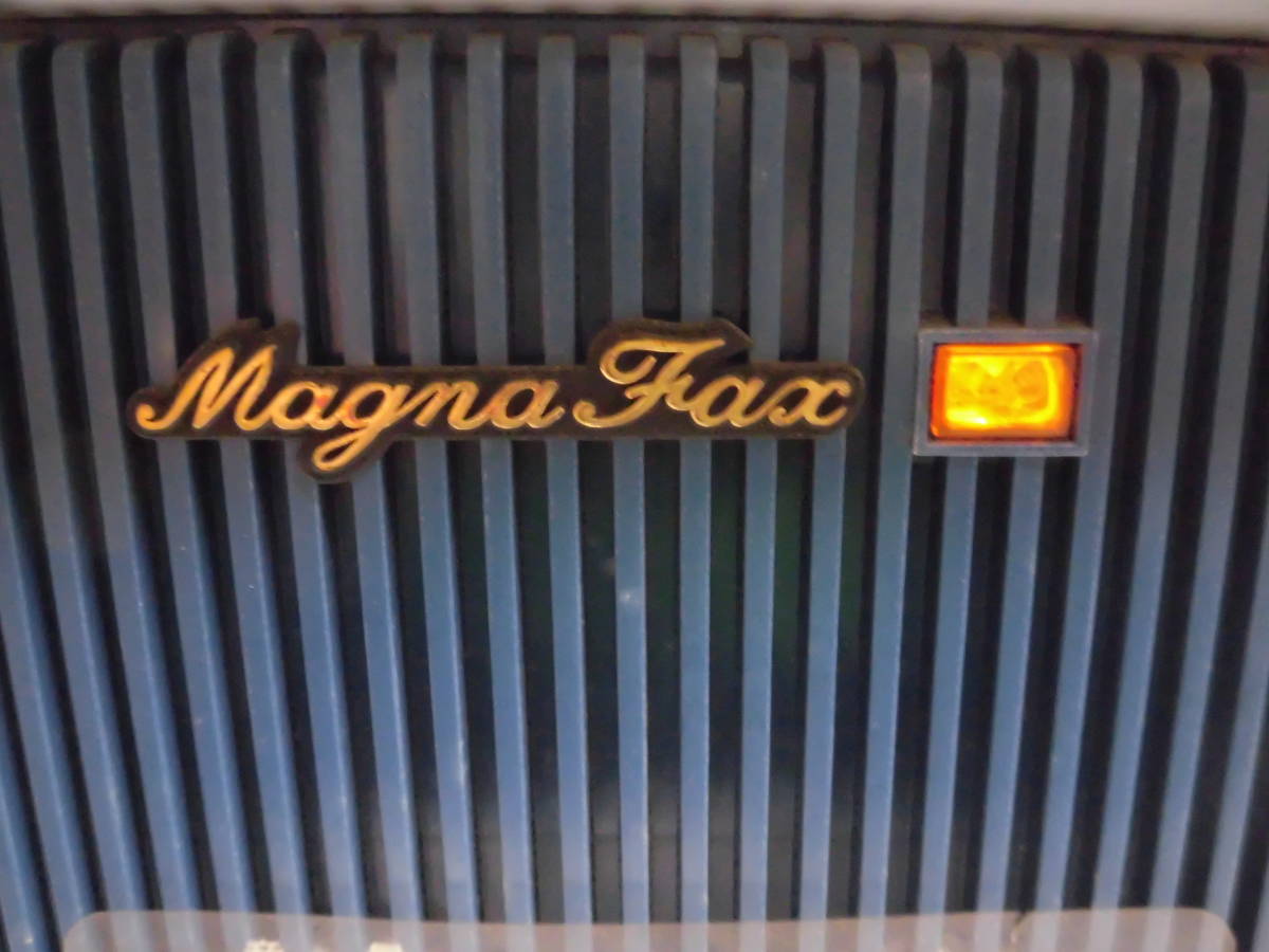 NATIONAL MagnaFax ナショナル マグナファックス 7F-16 電気蓄音機 通電確認済 ヴィンテージ 60年代 元箱 マ ...