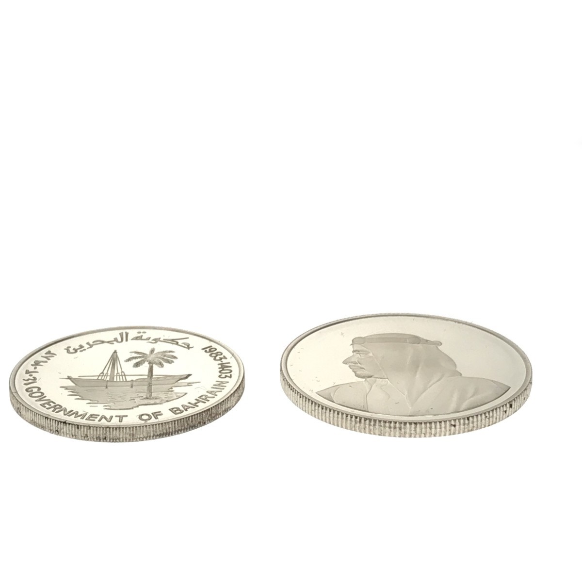 BAHRAIN PROOF SET STERLING SILVER バーレーン王国 記念コイン 8枚セット シルバー プルーフ貨幣 ...