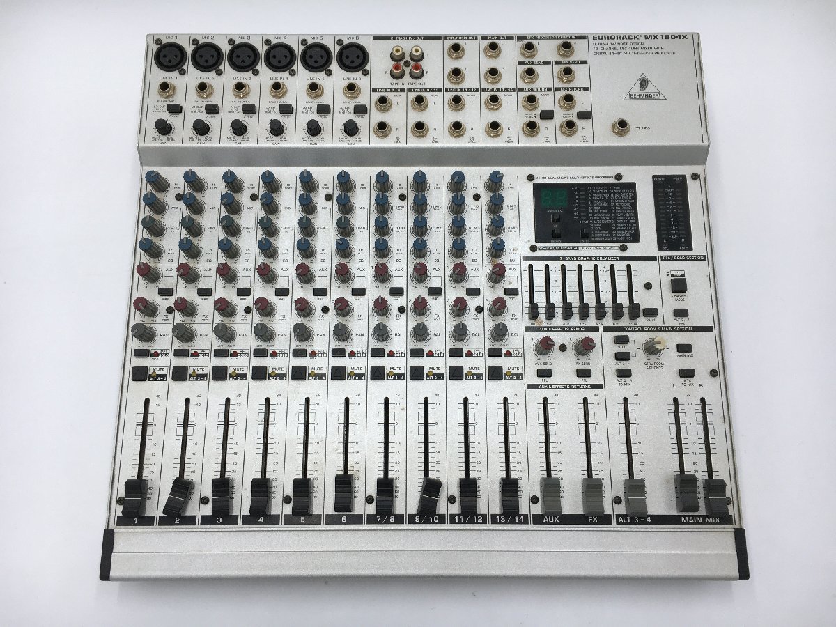 BEHRINGER ベリンガー ミキサー EURORACK MX1804X 0303 4(ミキサー)｜売買されたオークション情報、yahooの ...