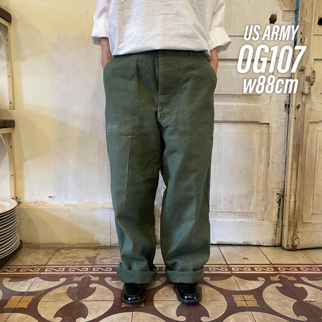 GD33 US ARMY 米軍 アメリカ軍 ベイカーパンツ 60s OG107(パンツ)｜売買されたオークション情報、yahooの商品情報をアーカイブ公開 - オークファン（aucfan.com）