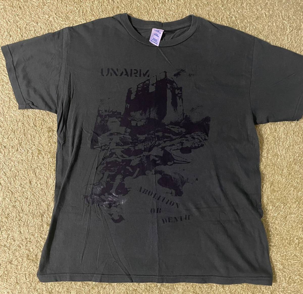 UNARM Tシャツ crust punk hardcore lastsentens framtid gloom zyanose d ...