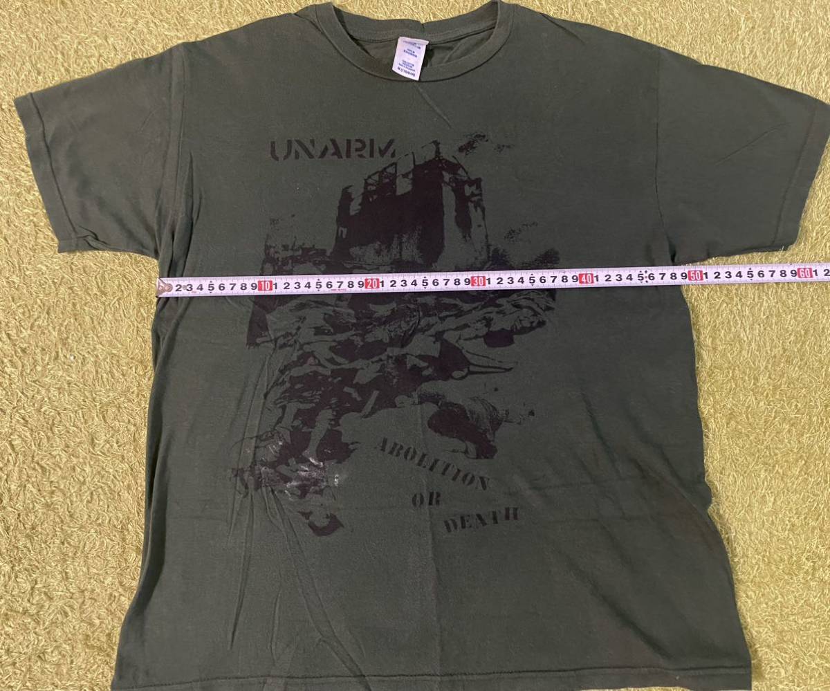 UNARM Tシャツ crust punk hardcore lastsentens framtid gloom zyanose d ...