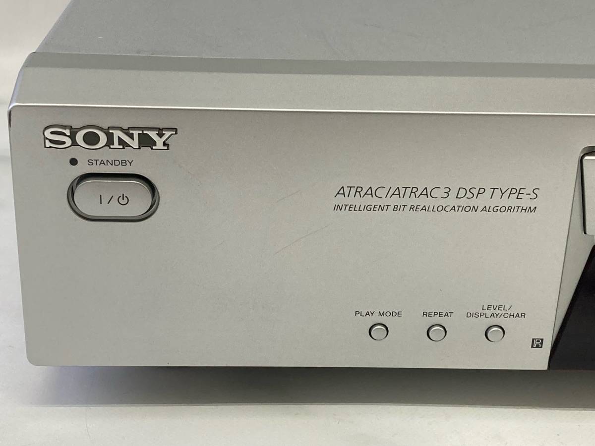 SONY ソニー ATRAC/ATRAC3 DSP TYPE-S MDS-JE580 ミニディスク MDデッキ 通電確認済(一般)｜売買された ...