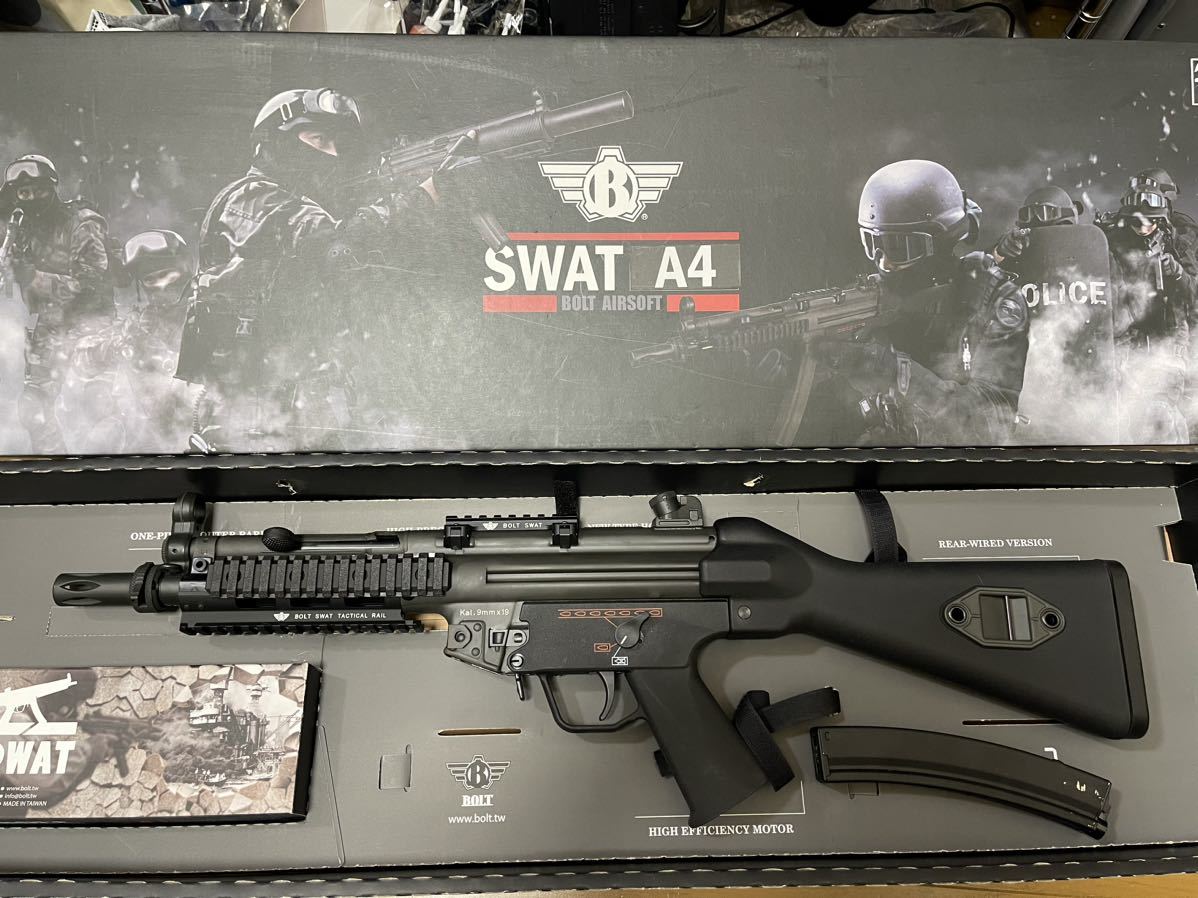 BOLT SWAT MP5A4 Tactical BRSS AEG 電動ガン(電動ガン)｜売買されたオークション情報、yahooの商品情報を ...
