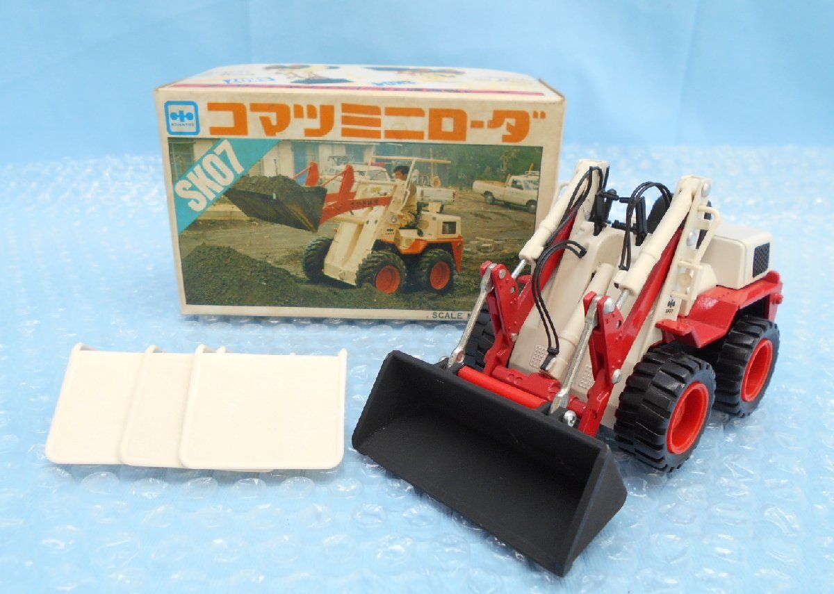 KOMATSU Diapet コマツミニローダ SK07 SCALE1/25 K-38(建設車両、作業車)｜売買されたオークション情報 ...