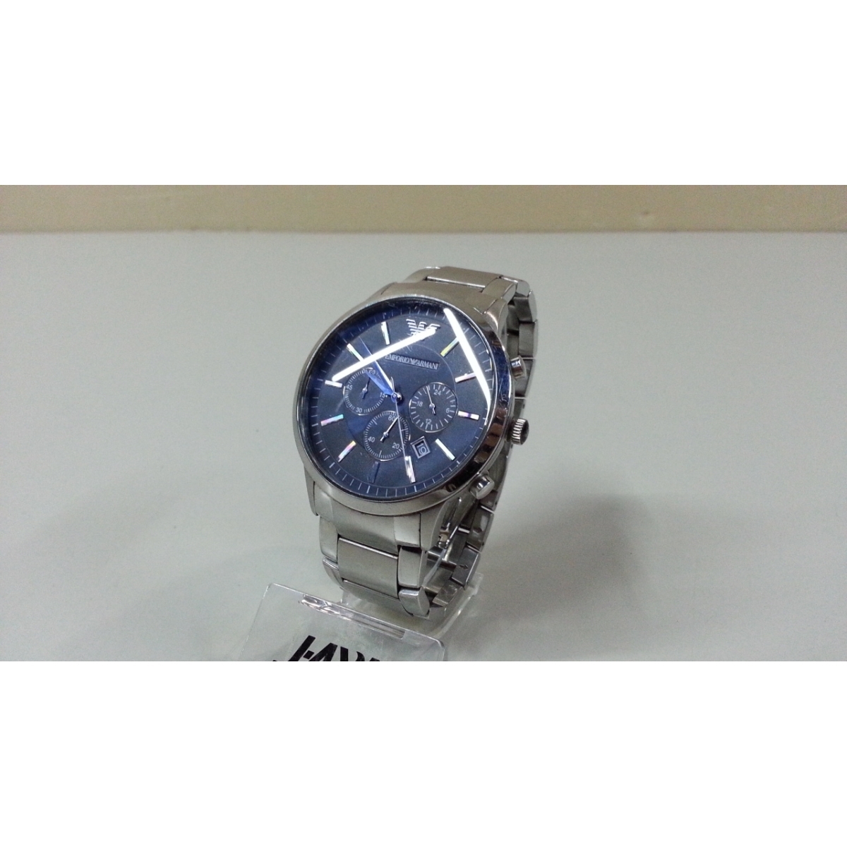 84 EMPORIO ARMANI エンポリオアルマーニ クロノグラフ腕時計 ウォッチ クォーツ AR-2460 111703 カラー ...