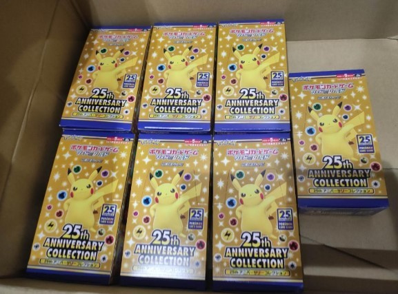7BOX ポケットモンスター 拡張パック ポケモン 25th Anniversary Collection BOX カードゲーム ソード＆シールド(パック、ボックス、特殊セット)｜売買された ...