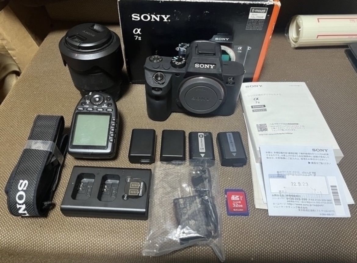 ソニー α7Ⅱ レンズセット Godox Xpro-S コマンダー付き保証付き(ソニー)｜売買されたオークション情報、yahooの商品情報を ...