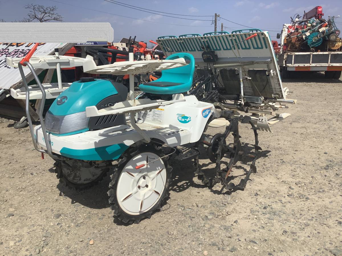 クボタ 4条植 JC4の値段と価格推移は？｜28件の売買情報を集計したクボタ 4条植 JC4の価格や価値の推移データを公開