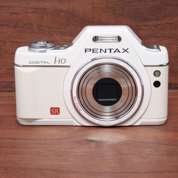 良品 完動 PENTAX Optio L-10 ホワイト ペンタックス 8GB SDカード付属 届いてすぐ撮影可能 保証付 2304242 ...