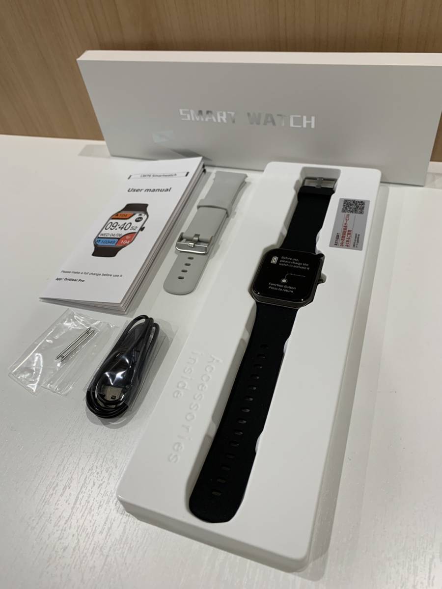 LW76 SMART WATCH スマートウォッチ 箱 替えベルト付き AKIKI(アクセサリー)｜売買されたオークション情報、yahooの ...