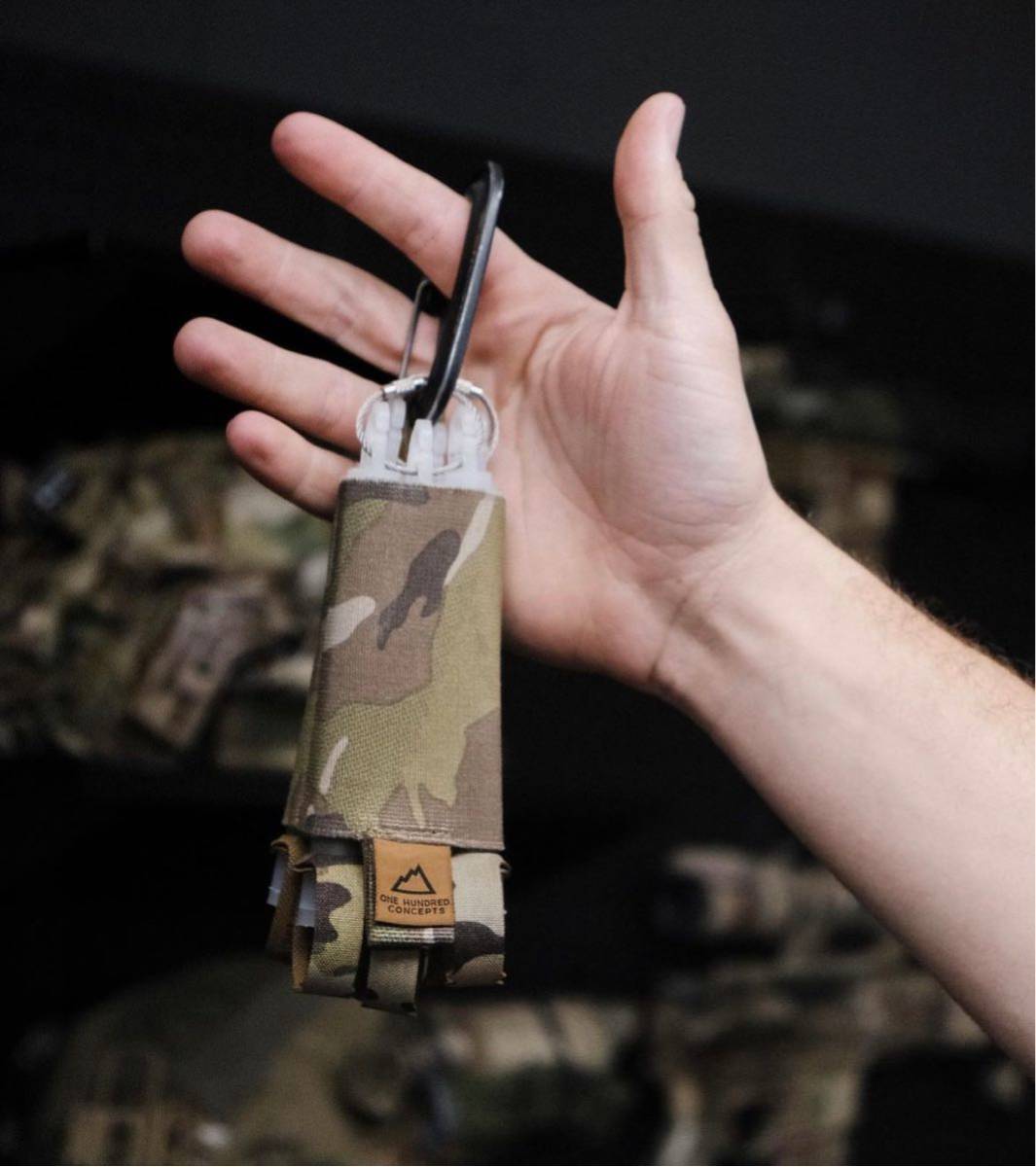 実物 One Hundred Concepts Chemlight Kit ケミライトキットマルチカム Ferro spiritus fog ...