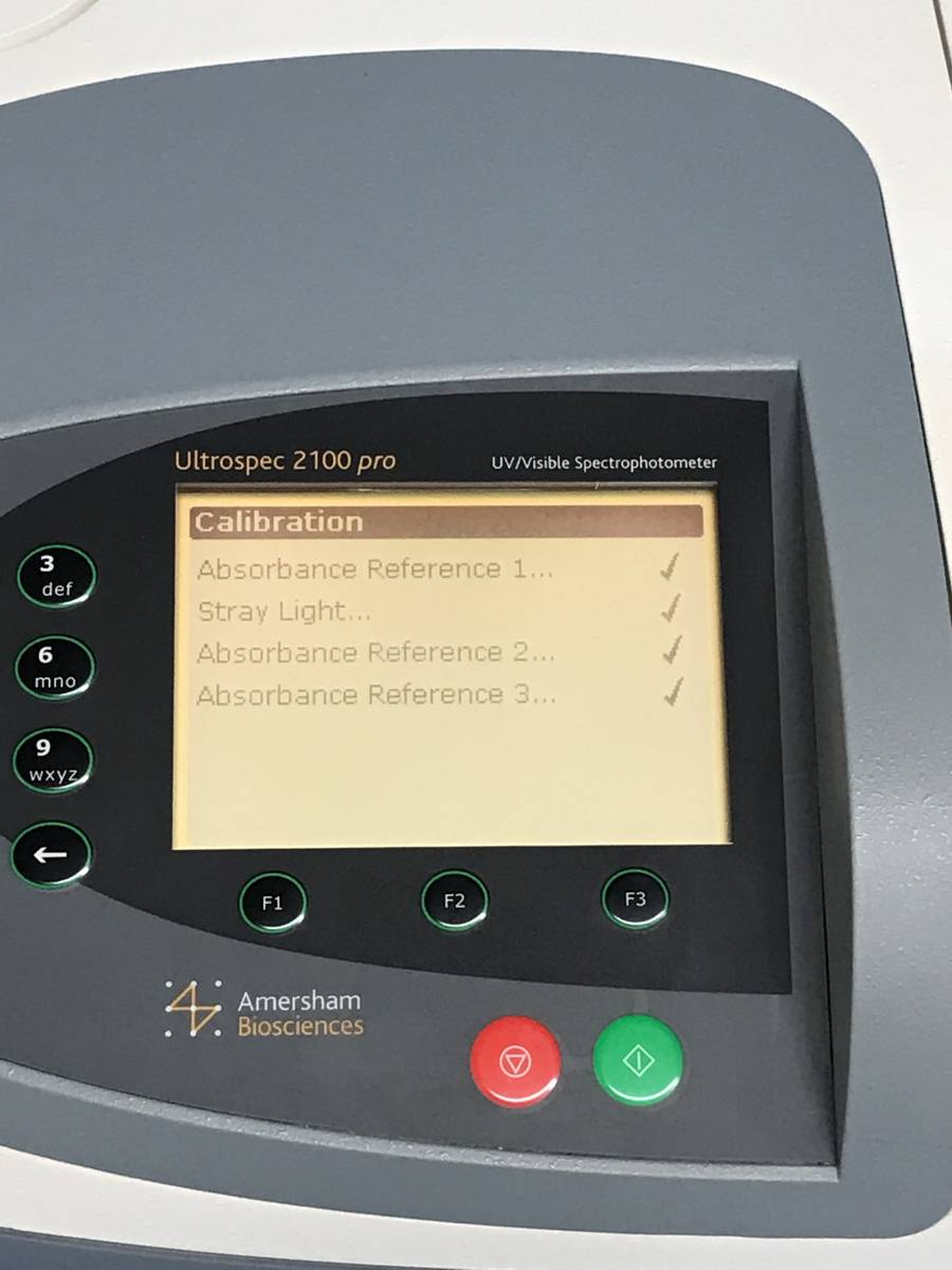 CK16639 biochrom Ultrospec 2100 pro 紫外 可視分光光度計 現状渡し(光学測定器)｜売買されたオークション ...