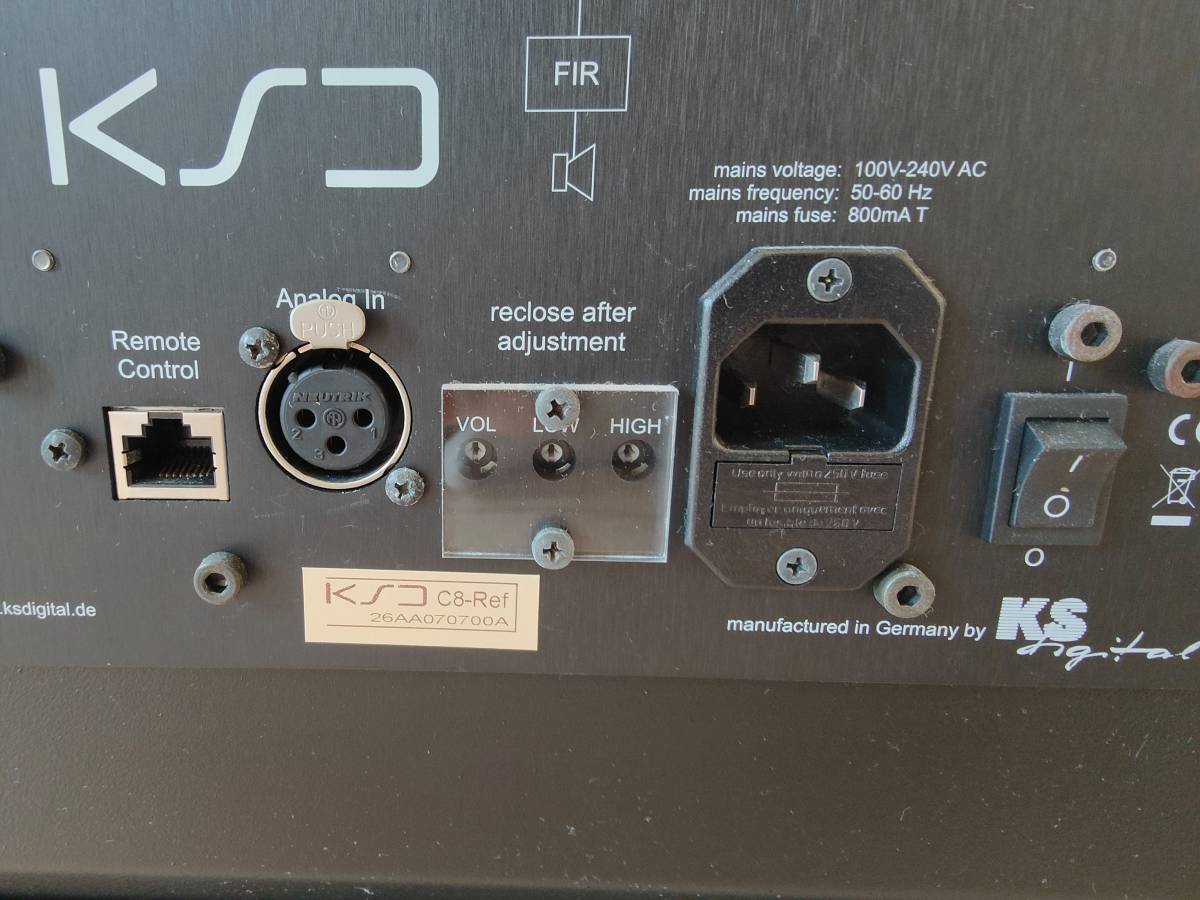 KS-Digital KS-Digital C8-Reference アクティブスピーカー ペア(パワードスピーカー)｜売買されたオークション ...