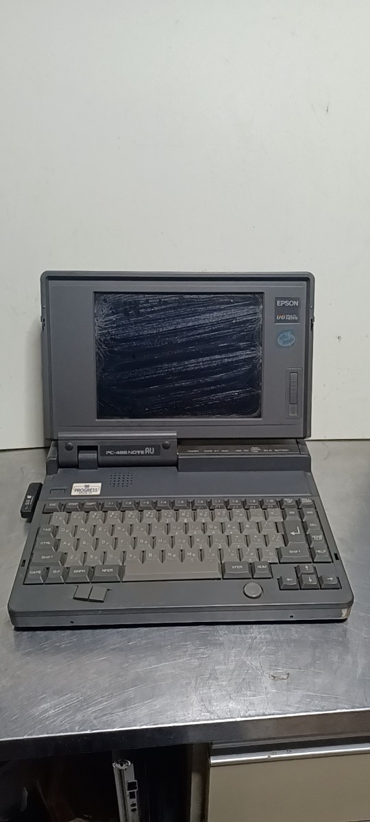 EPSON エプソン パソコン PC-486NOTE AU 1994年製 PC-486液晶やけジャンク品(ノートブック)｜売買された ...