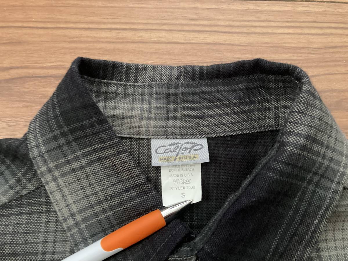 caltop オンブレシャツ半袖 キャルトップ cal top S 使用感少 calee cootie radiall kustomstyle mooneyes lowrider 好きな方(M ...