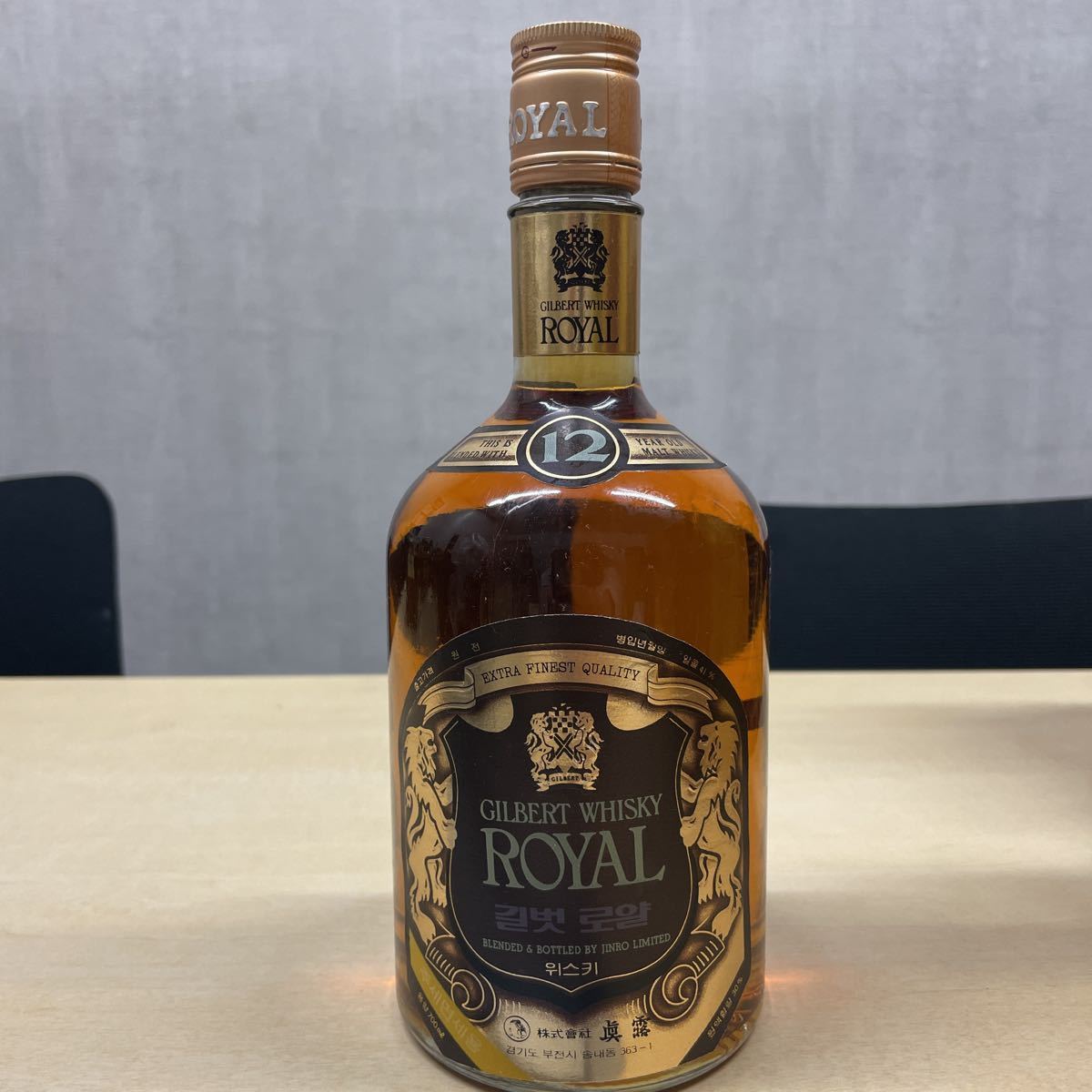GILBERT WHISKY ROYAL 12年 株式会社眞露 ウイスキー 韓国ウイスキー a0026(その他)｜売買されたオークション情報 ...