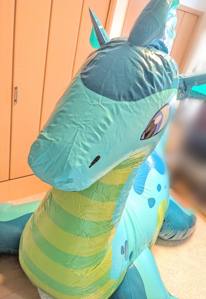 正規品 PuffyPaws シードラゴン 空ビ Inflatable Sea Dragon 浮き輪 風船(浮き輪、浮き具)｜売買された ...