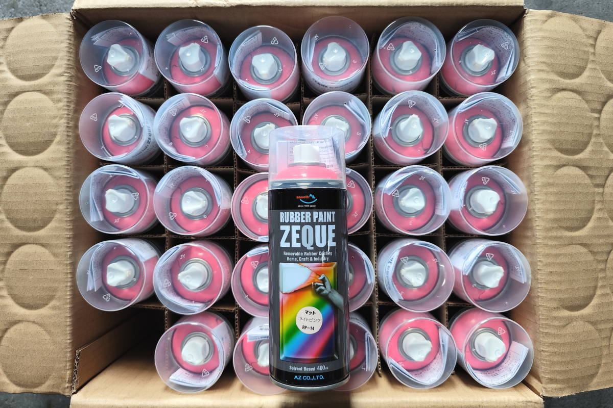 AZS AZ ZEQUE ラバーペイントスプレー ライトピンク400ml 豪華大量30本セット 訳有(工具、DIY用品)｜売買されたオークション情報、yahooの商品情報をアーカイブ公開 ...