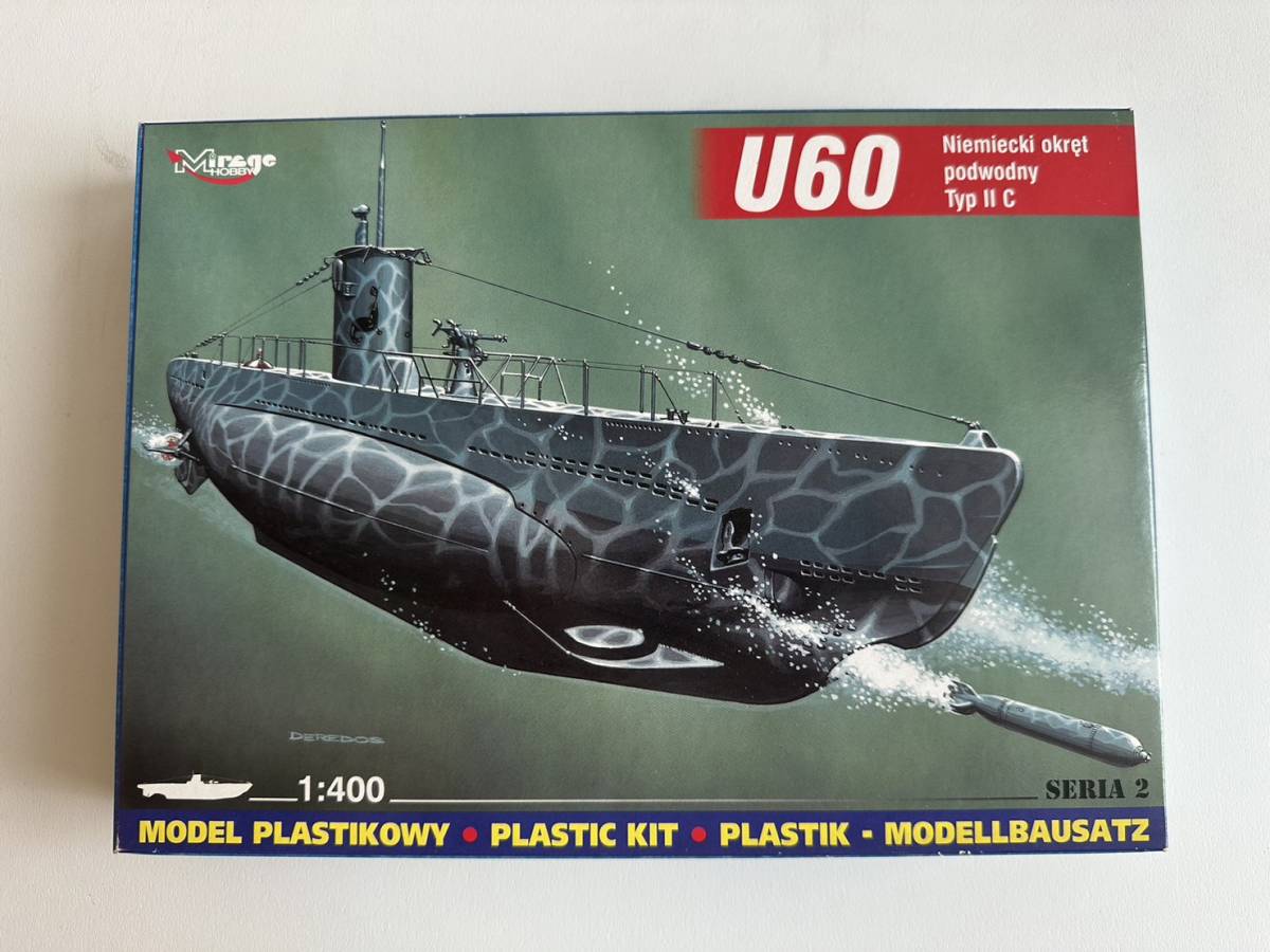 ミラージュホビー 1/400 ドイツ U60 小型潜水艦 タイプⅡC 未組立品 Uボート ドイツ海軍 潜水艦(その他)｜売買されたオークション ...