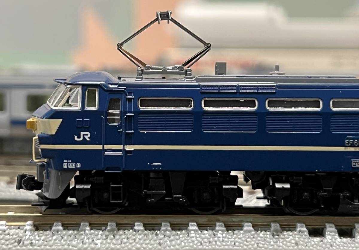 トミックス 7141 JR EF66 0形電気機関車 後期型 付属パーツ ナンバープレート取付済 ほぼ 品(電気機関車)｜売買されたオークション情報、yahooの商品情報をアーカイブ公開 ...