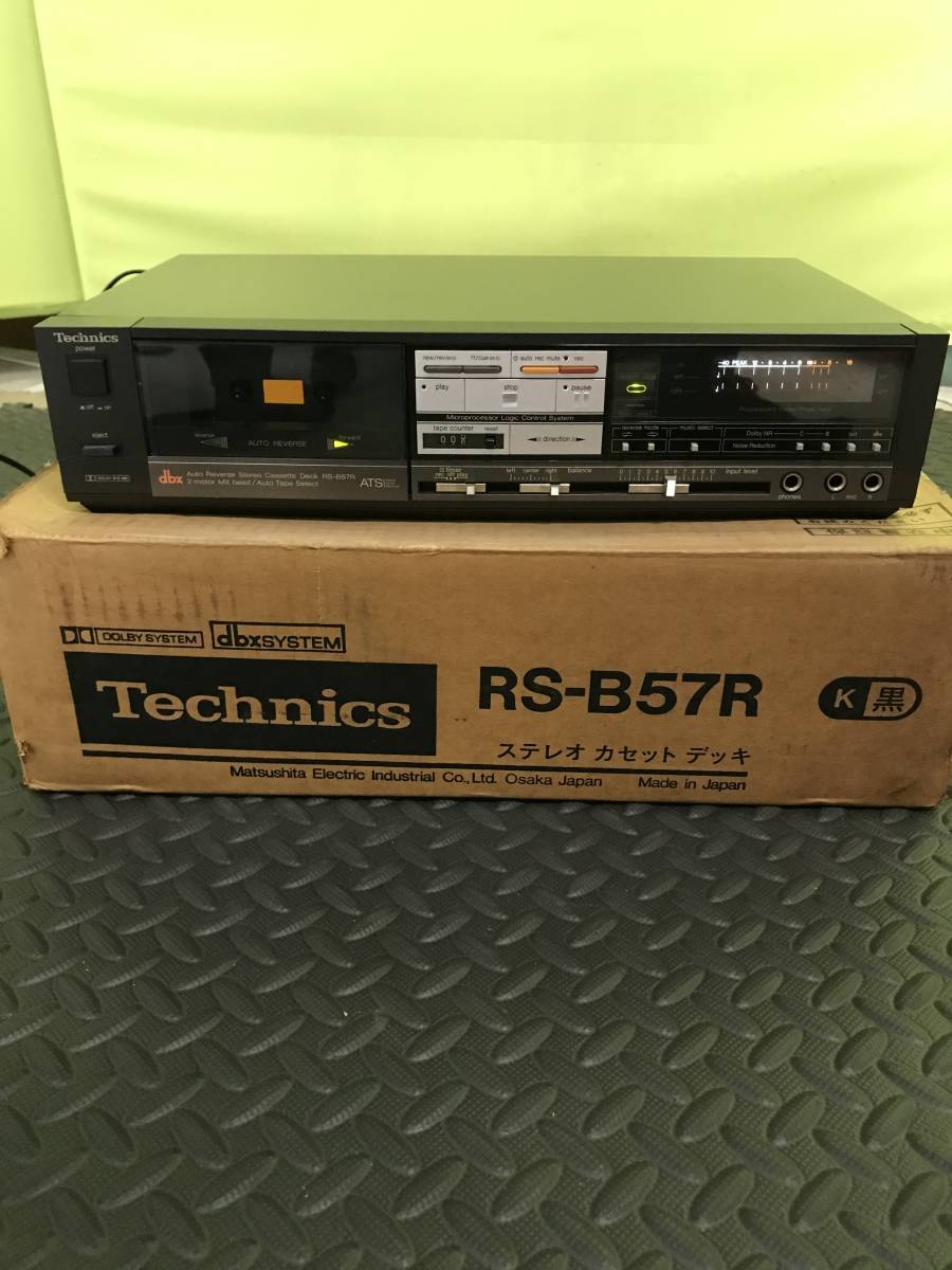 Technics テクニクス RS-B57R ステレオカセットデッキ(一般)｜売買されたオークション情報、yahooの商品情報をアーカイブ公開 - オークファン（aucfan.com）