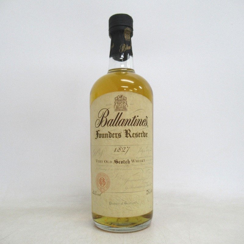 ウイスキー バランタイン ファウンダーズリザーブ 1827 750ml(スコッチ)｜売買されたオークション情報、yahooの商品情報をアーカイブ公開 - オークファン（aucfan.com）