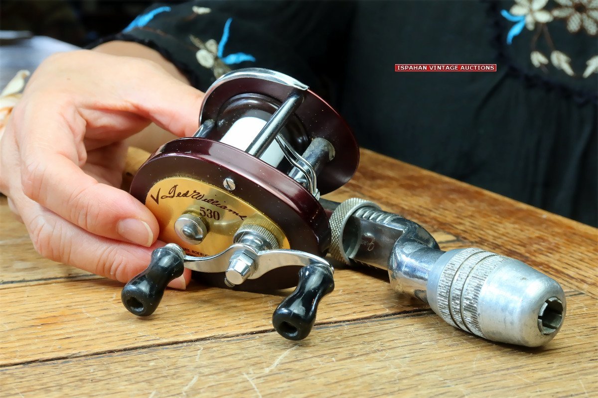 Ted Williams Model 530 / J.A. COX INVADER / BRONSON HEDDON PAL 兄弟リール ...