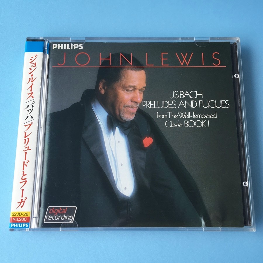 bcg / CD / ジョン ルイス / バッハ / プレリュードとフーガ / JOHN LEWIS / J.S.BACH / PRELUDES AND FUGUES / 32JD-26 ...
