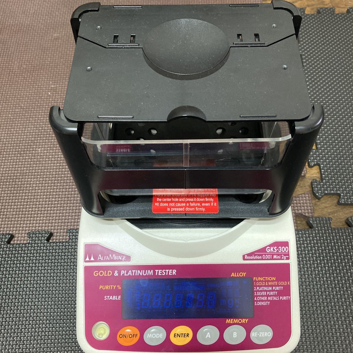 GKS-300 貴金属テスター 貴金属比重計 貴金属判定器 アルファミラージュ GKS300(電気計測器)｜売買されたオークション情報 ...