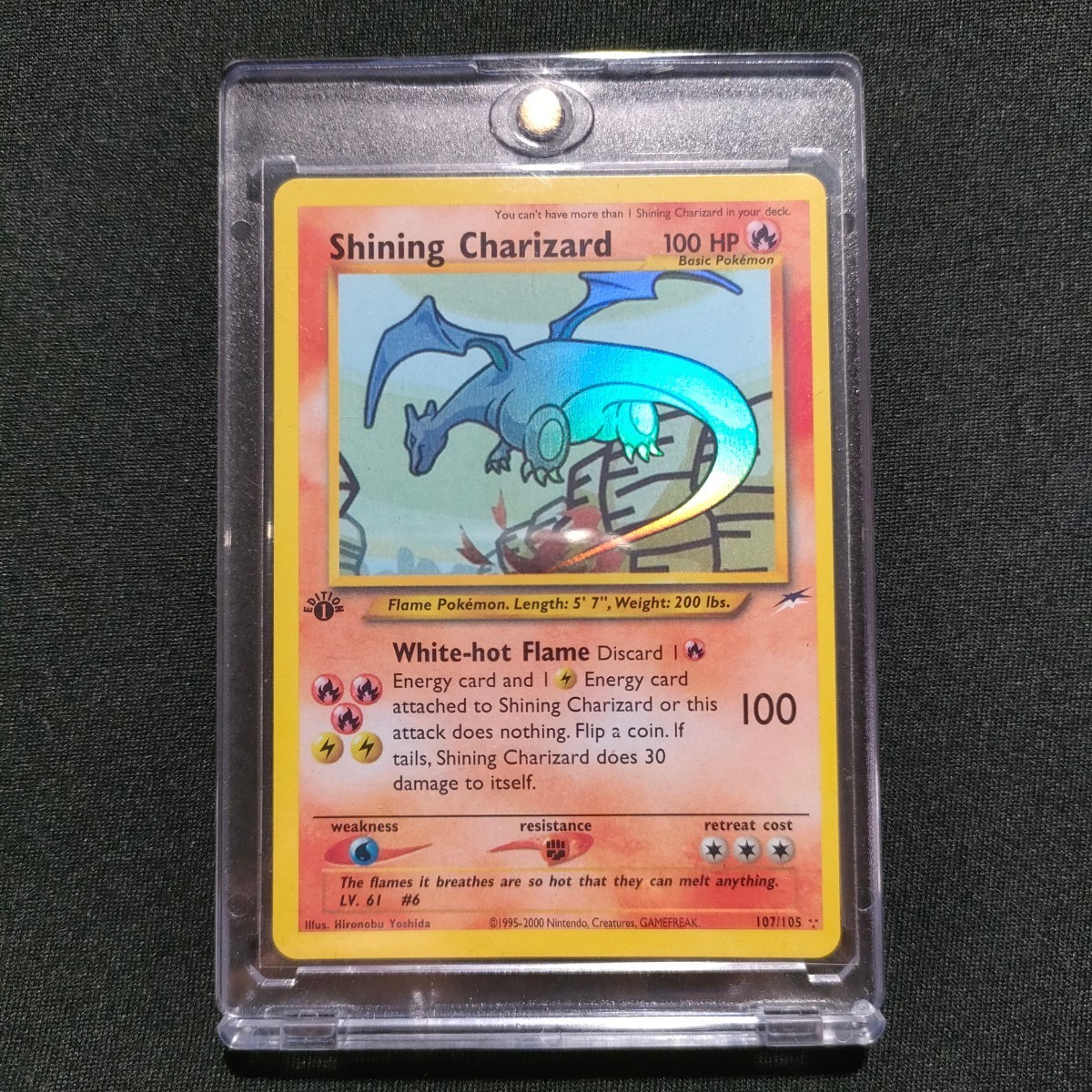 Shining Charizard ひかるリザードン Neo Destiny 107/105 pokemon 初期 PSA BGS base ...