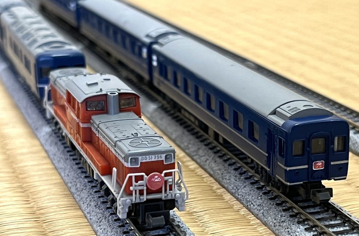 Tomix 国鉄 DD51+24系25形ブルートレイン7両編成セット トミックス トミーテック 寝台特急 客車 出雲 旧製品(客車)｜売買されたオークション情報、yahooの商品情報を ...