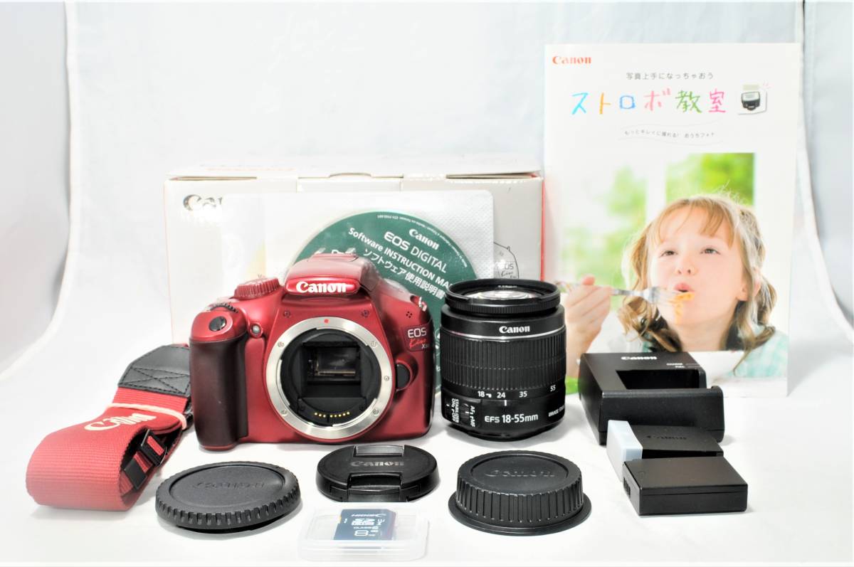 箱付 キャノン Canon デジタル一眼レフカメラ EOS Kiss X50 レンズキット M-12AU23-1682(キヤノン)｜売買された ...